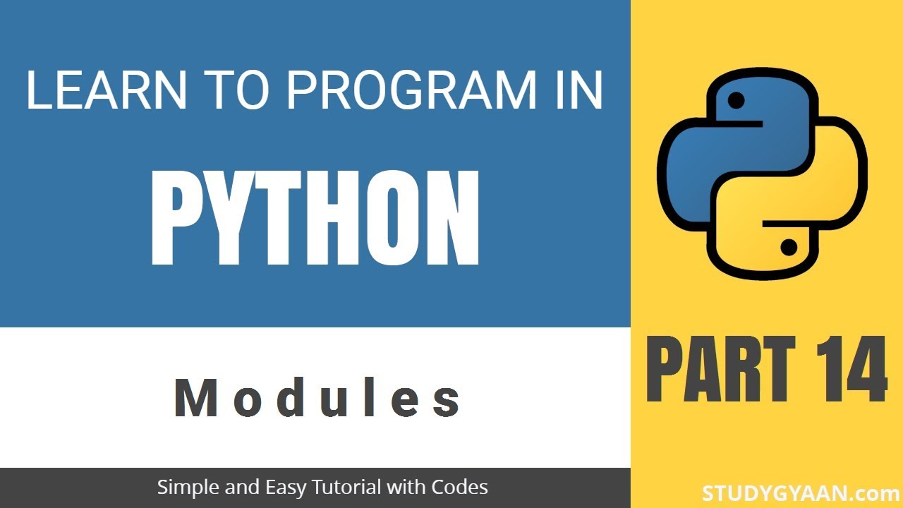 Python Tutorial 14 - Module | Open Video
