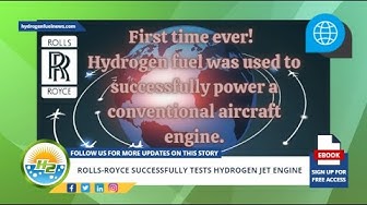 Rolls Royce successfully tests hydrogen jet ... | Open Video