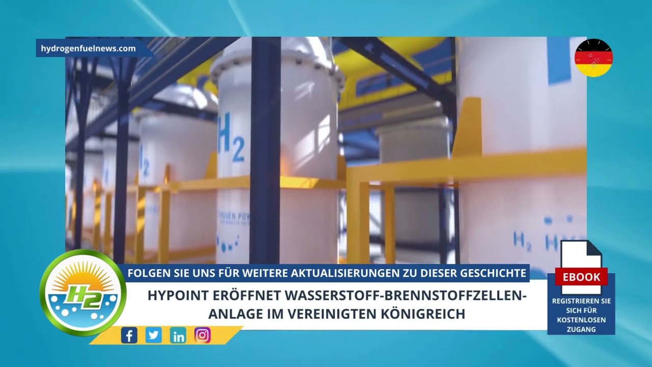 [German] Hypoint opens hydrogen fuel cell pl... | Open Video
