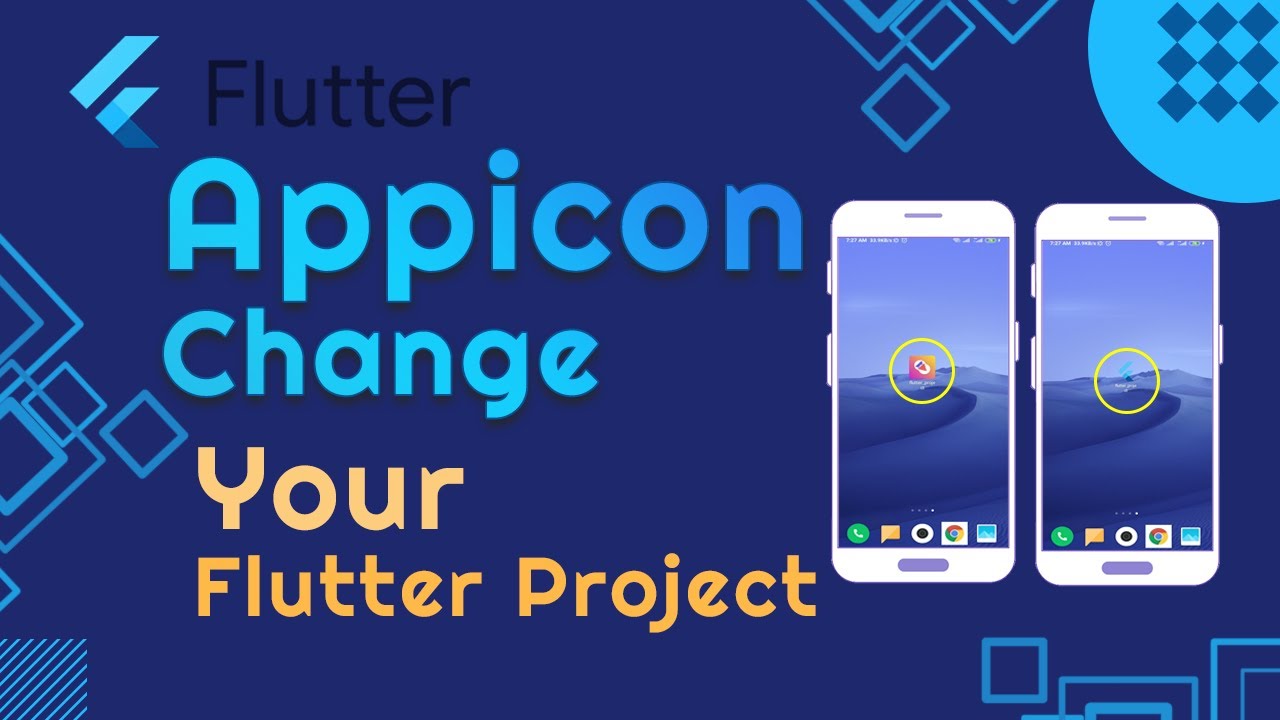 How to Change Flutter App icon/ Logo | Flut... | Open Video