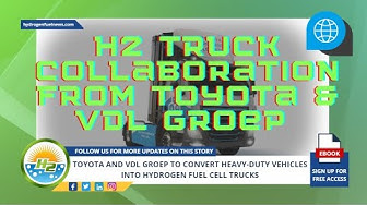 Toyota & VDL Groep Unveil Groundbreaking Hydrogen Fuel Cell Truck