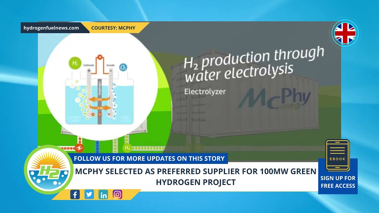 McPhy selected as preferred supplier for 100... | Open Video