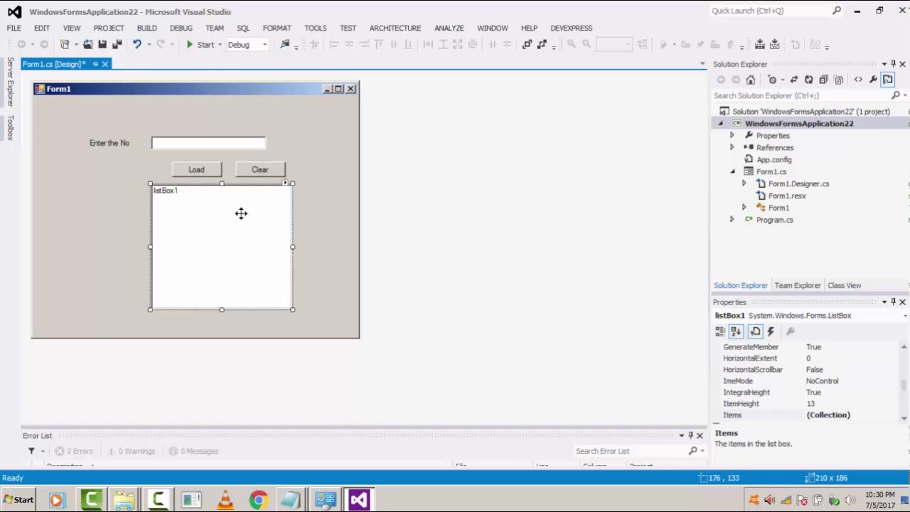 How to Loading numbers using c#.net | Open Video