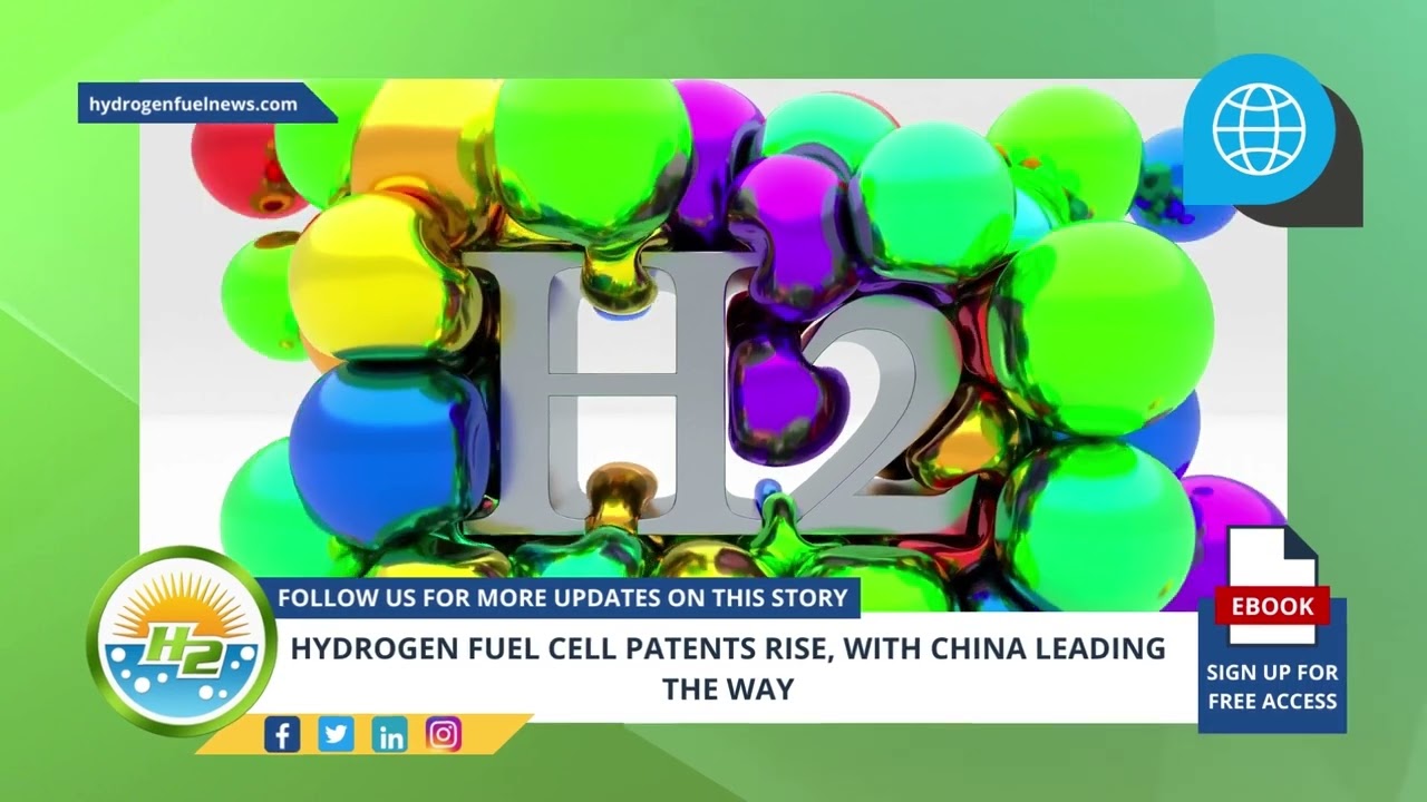 Hydrogen fuel cell patents rise, with China leading the way