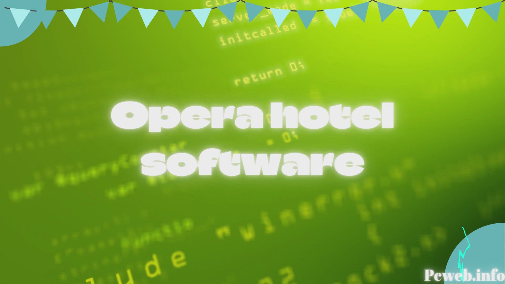 Opera hotel software | Open Video