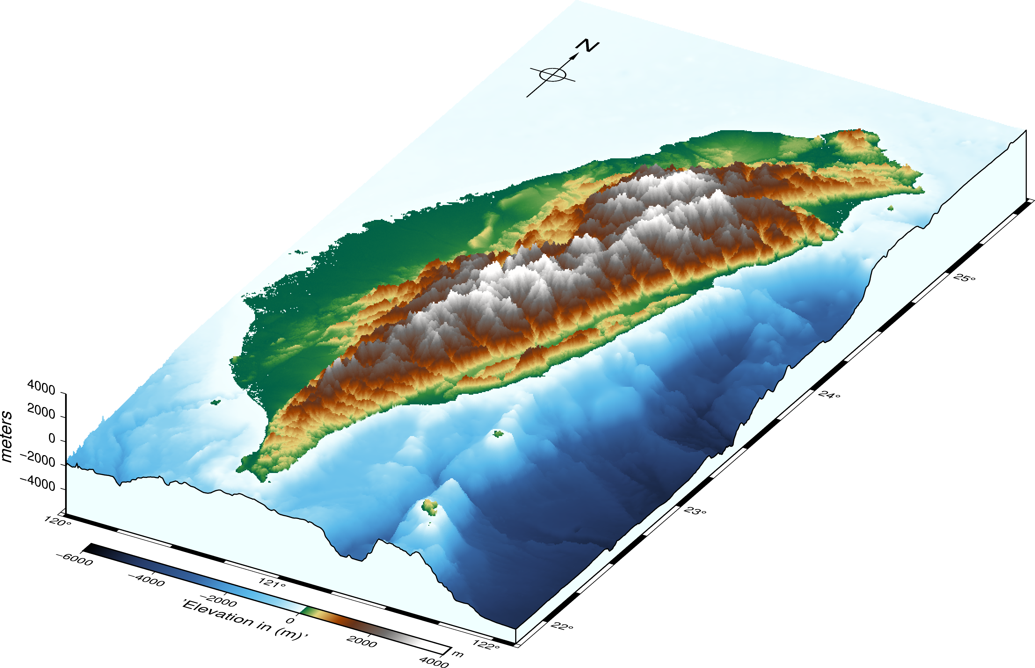 Plot three dimensional geospatial map in Python | Open Video