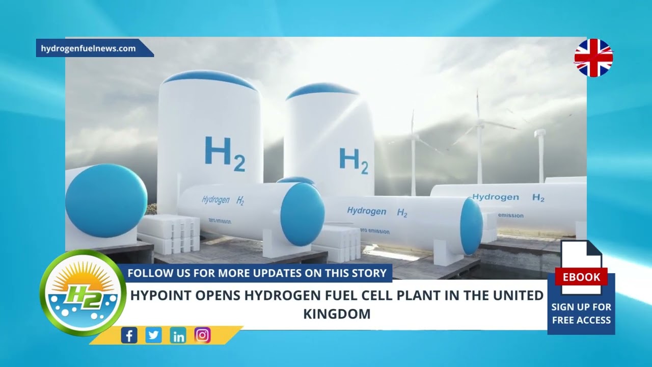 Hypoint opens hydrogen fuel cell plant in th... | Open Video